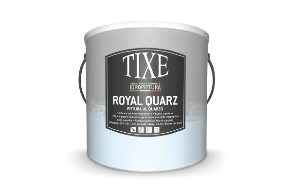Royal Quarz | Quartz Paint | for exteriors and interiors | Tixe Paint